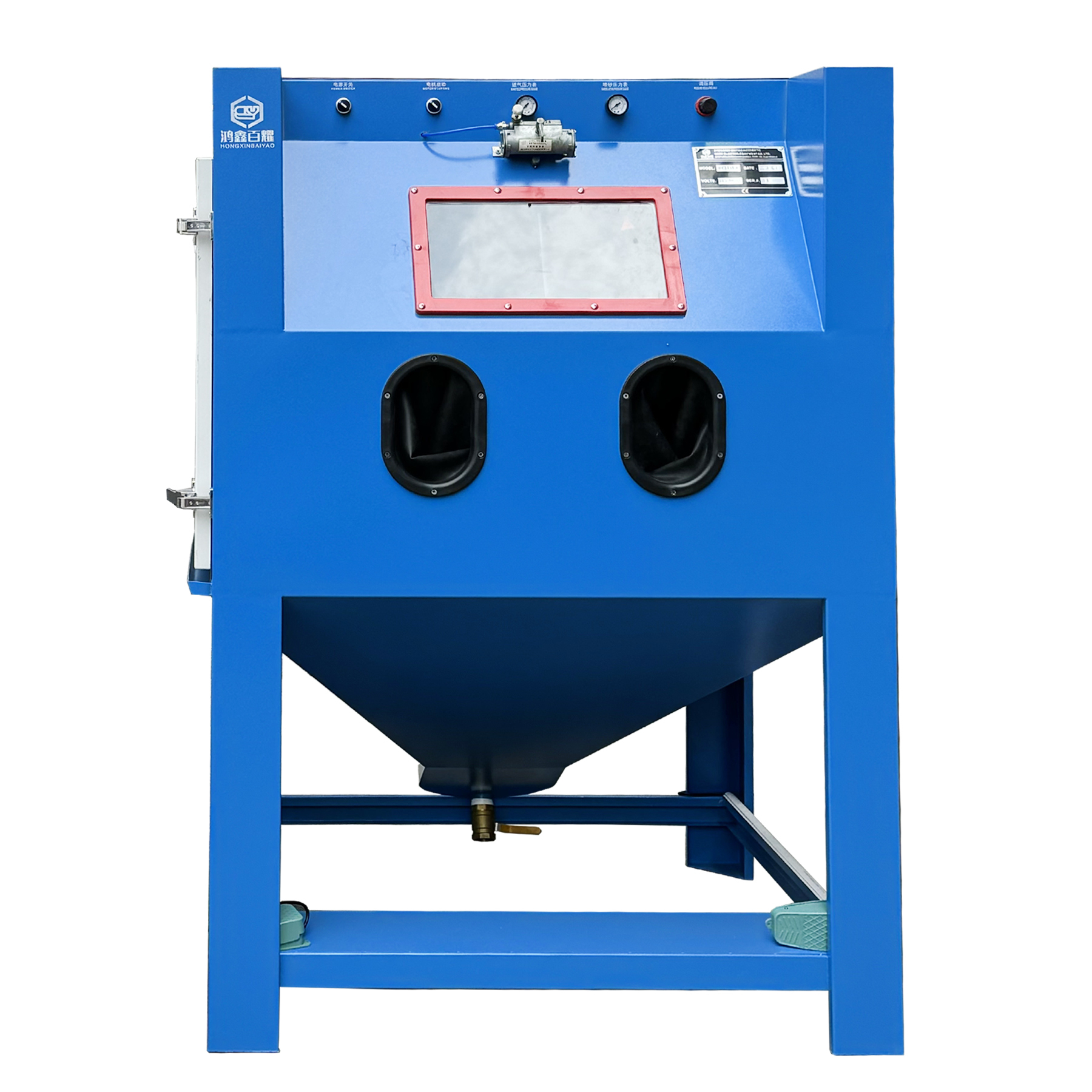 Wet Sand Blasting Cabinet Dustless vapor Sandblasting Machine